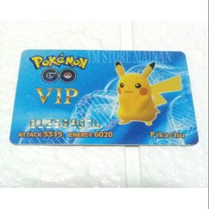 Jual AGS Kartu Koleksi Langka Pokemon Pikachu Pvc Id Card Vip Rare Gold ...
