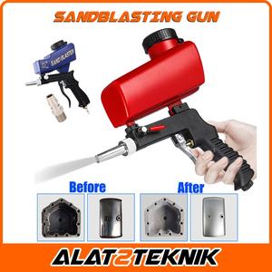 Jual Sand Blaster Gun SandBlasting SandBlaster Sprayer Karat Besi 90PSI ...