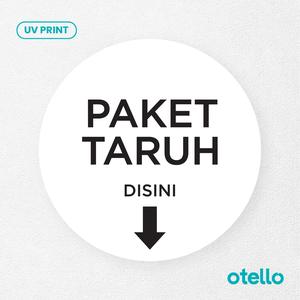 Jual Paket Taruh Disini Huruf Cetak Sign Board Akrilik Tempel Dinding ...