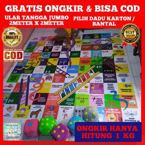 Jual Mainan & Hobi | Board Game | Ular Tangga Raksasa Jumbo 2X2 Meter ...