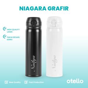 Jual Custom Tumbler Niagara Botol Minum 500ml Tambler Thumbler Grafir ...