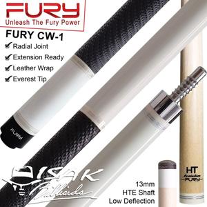 Jual Fury CW-1 Cue - HTE Low Deflection Shaft - Leather Wrap Billiard ...