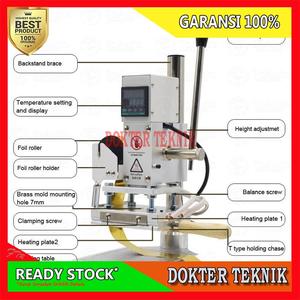 Jual Digital Hot Foil Stamping Machine+T-Slot Holder for Leather PVC ...