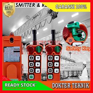 Jual Universal Radio Remote Control Wireless Crane Lift Safety Key ...