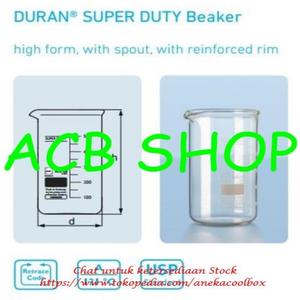 Jual Beaker Tall Form Spout 1000mL 211165406 Duran - ACBShop - Jakarta Pusat - Aneka Coolbox ...