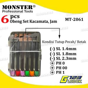 Jual Obeng Min Plus Set Service Jam Kacamata HP Handphone Computer ...