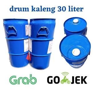 Jual DRUM KALENG BESI BENSIN 30 LITER TONG JERIGEN MINYAK BBM SOLAR OLI ...