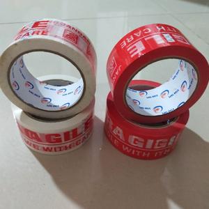 Jual Lakban FRAGILE Merah/Putih Star Tape Isolasi 48mm x 90yard 2inci ...