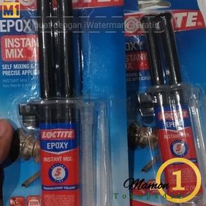 Jual Loctite Lem Epoxy Instant Serbaguna Mix 5 min 3200 psi Made in USA ...