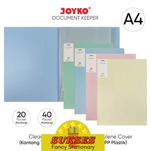 Jual Document Keeper Clear Holder Map File Dokumen Folder Joyko DK ...