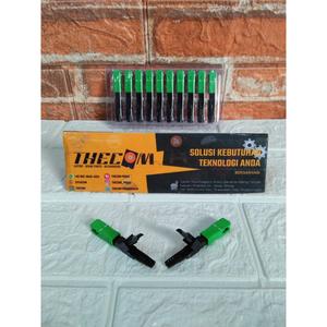 Jual Fast Connector SC APC Fastcon FTTH Konektor Fiber Optik War hijau ...