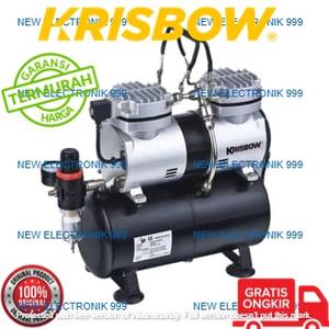 Jual Krisbow Kompresor Airbrush Twin Cylinder Crdpa002 COMPRESSOR ...