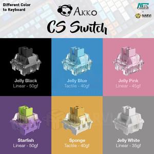 Jual AKKO CS SWITCH (Jelly, Sponge, Starfish) - Mechanical Keyboard - Jakarta Pusat - TUKUPED1A ...