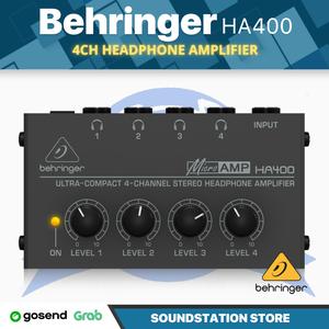 Promo BEHRINGER HA400 Ultra-Compact 4 Channel Stereo Headphone ...