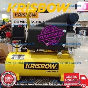 Jual KRISBOW COMPRESSOR 1HP 8B 8L 1P DD CRDC0108 KW1300467 - Jakarta ...