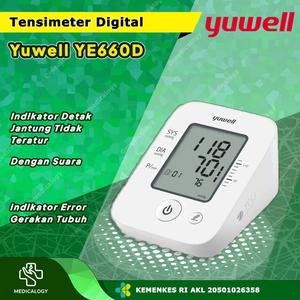 Jual Tensimeter Digital Yuwell YE660D - Jakarta Timur - Medicalogy ...