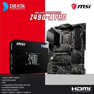 Jual Promo Motherboard MSI Z490A PRO - MB MSI Z490 A Pro - Kota ...