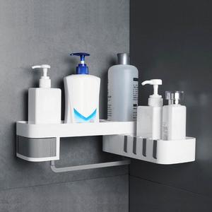 Jual Rak Sabun Shampoo Rak Toilet Kamar Mandi Rak Tempel Dinding Sudut ...