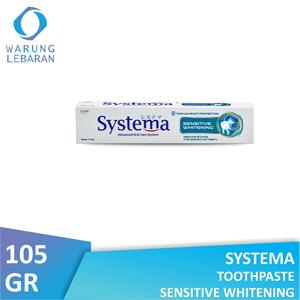 Jual Systema Pasta Gigi Sensitive Whitening 105gr - Jakarta Pusat ...