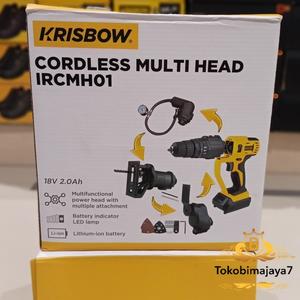 Jual Impact Drill Cordles 18v Krisbow Bor Listrik multihead Jigsaw Air ...