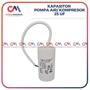 Jual Kapasitor 25 uf Unicon Pompa Air Mesin Sanyo Kompresor Lakoni ...