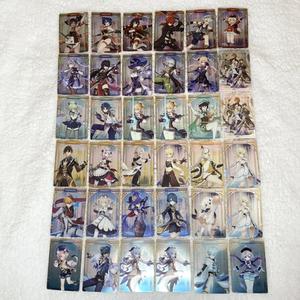 Jual Ready Stock Genshin Impact Official Bandai Metal Card Zhongli ...