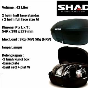 Jual Top Box Belakang Motor Shad 42 Original Universal semua motor ...