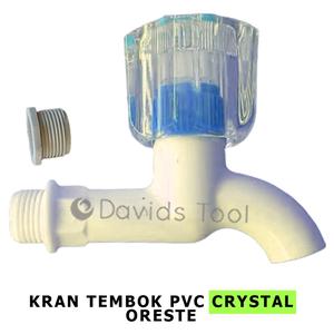 Jual Kran Air Plastik Keran Kamar Mandi Tembok Kristal Oreste - Kab ...
