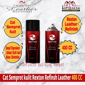 Jual Cat Semprot Kulit Leather Rexton Refinish Cat Jok Kulit Mobil Sofa ...