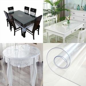 Jual Taplak Meja PVC Bening Vinil Pelindung Meja Kristal Tahan ...