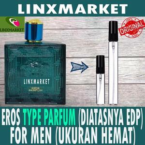 Jual EROS TYPE PARFUM KASTA TERTINGGI (DIATASNYA EDP) MEN - UKURAN ...