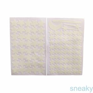 Jual Blue Star Luminous Stickers Background Wallpaper Mural Tattoo Wall ...