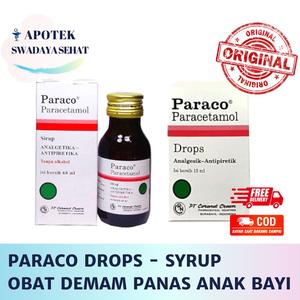 Jual PARACO DROPS 15ML - SYRUP 60 ML - Parasetamol Bayi Anak Sirup Drop ...