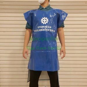 Jual Apron / Celemek Semprot PVC 2 Sisi warna Biru - Kota Medan ...