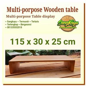 Jual Meja monitor meja laptop 115x30x25 meja serbaguna meja lesehan ...