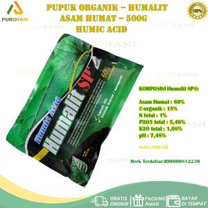 Jual Humalite 500GR pupuk organik asam humat humic acid 60% pembenah ...
