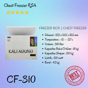 Jual FREZER BOX RSA 300 LITER | CF 310 | CHEST FREZER - Kota Serang ...
