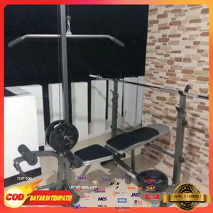 Jual Alat fitnes Bench Press Set 40Kg Merek Idachi | Alat Angkat Beban - Kota Tangerang Selatan ...