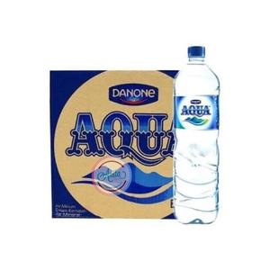 Jual Aqua Botol Air Mineral 1500 ml / 1,5 liter (1 karton isi 12 botol ...