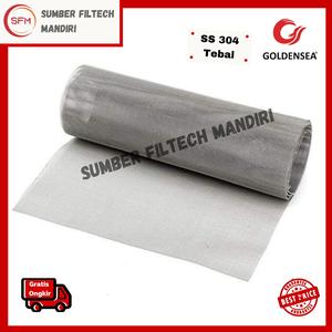 Jual Wire Mesh Saringan 30, 40 SS304 Lebar:1.6m Tebel:0.3, 0.27mm ...