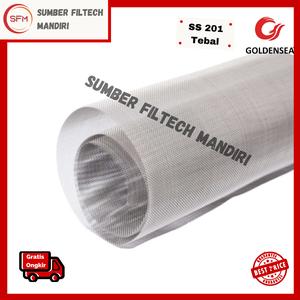 Jual Wire Mesh Saringan # 50 SS 201 X 1.6m X Tebal: 0.2mm / STAINLESS ...
