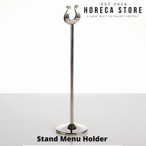 Jual Table menu holder Stainless Steel - Table number stainless tebal ...