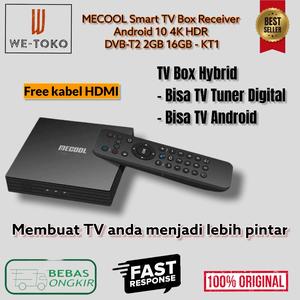 Jual Mecool Smart TV Box Receiver Android 10 DVB-T2 2GB 16GB - KT1 Diskon - Jakarta Timur ...