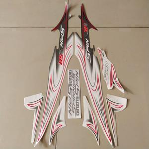 Jual (ORI) Striping Suzuki spin sr 125 2007 2008 abu stiker Lis body ...