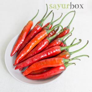 Promo Cabai Merah Besar Konvensional 150 gram Sayurbox - Jakarta ...