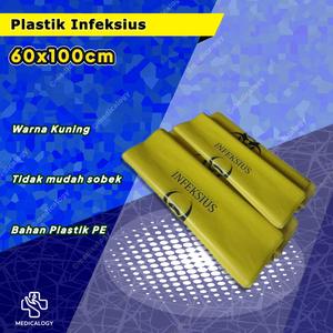 Jual INFEKSIUS PE Kuning Plastik uk 60x100cm - Kota Surabaya ...