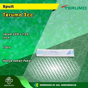 Jual Spuit Terumo 3 cc Ecer Satuan - Jakarta Timur - Medicalogy | Tokopedia