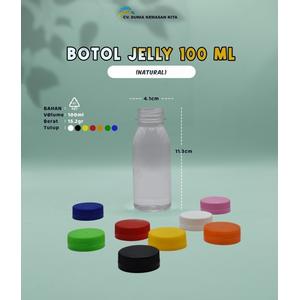Jual Botol Jelly 100 ml - 1 PACK 100 pcs - Botol Madu - Botol Plastik ...