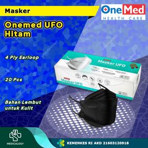 Jual Masker UFO Onemed Black Isi 20 - Kota Surabaya - Medicalogy ...