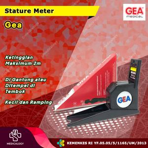 Jual Alat ukur tinggi badan GEA / Stature Meter GEA 2m - Kota Makassar ...